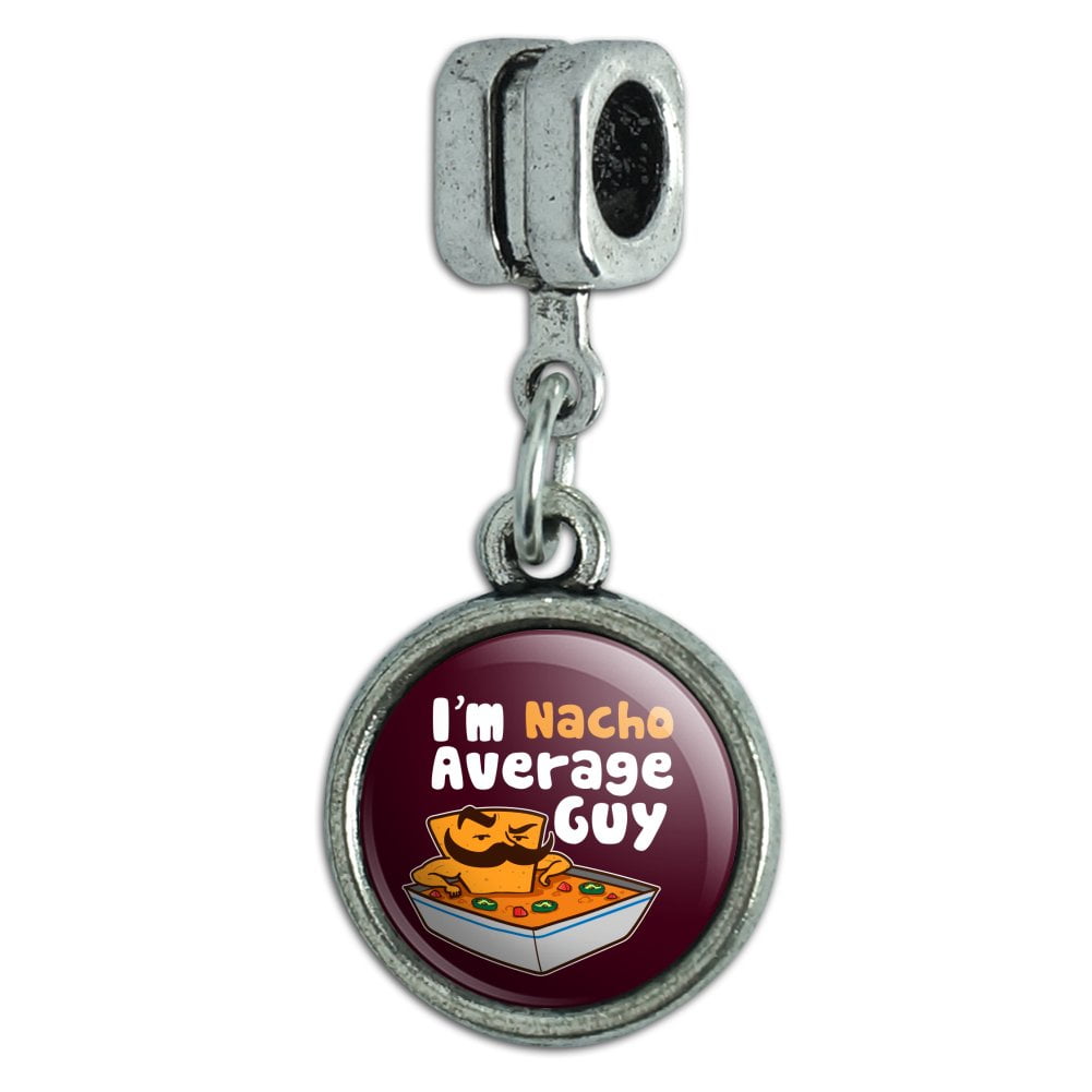 I'm Nacho Average Guy Chip with Mustache Funny Italian European Style ...