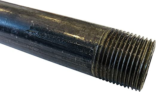 Black Steel Pipe (3/4" Threaded) (24-INCH) - Walmart.com