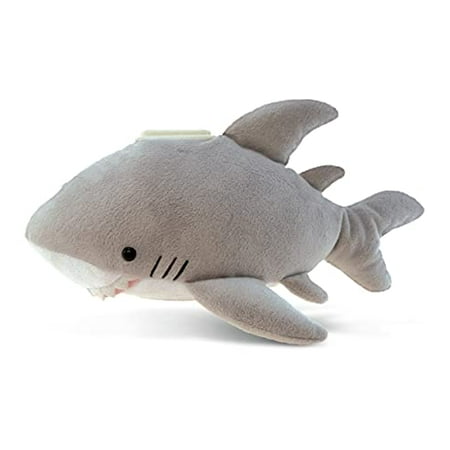 DolliBu Gray Shark Plush Huggie Bank - Super Soft Stuffed Animal Money ...