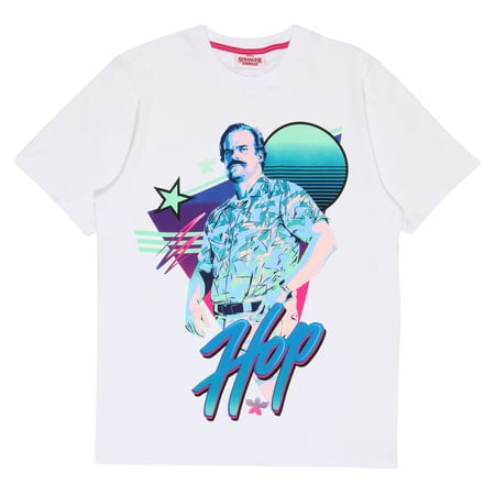 Stranger Things Hopper Men's T-Shirt | Official Merchandise | Walmart ...