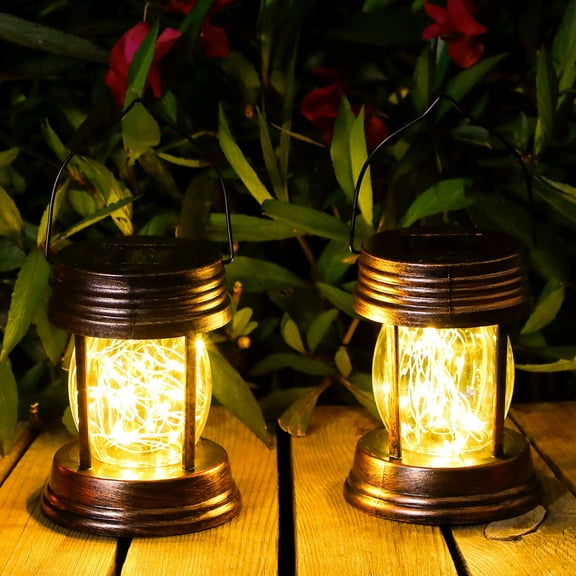 Solar Garden Hanging Lanterns