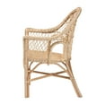 bali & pari Zaira Boho Arm Chair, Natural - Walmart.com