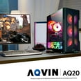 Prebuilt AQVIN-AQ20 Gaming Tower Desktop PC, Intel i7, NVIDIA GeForce ...