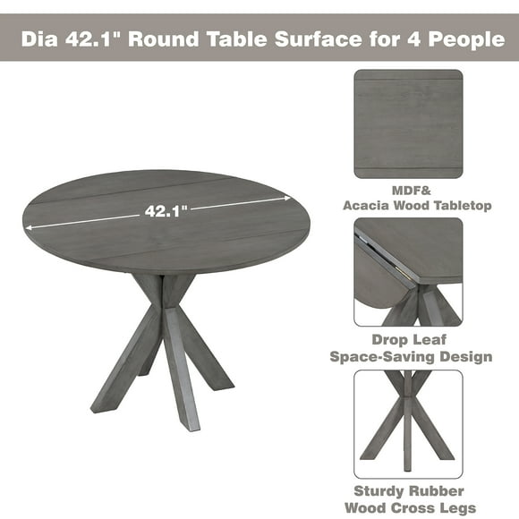 42 Inch Round Dining Table