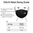 DALIX Embroidered Rainbow Cloth Face Masks Reuseable Washable in Black Made in USA - Walmart.com