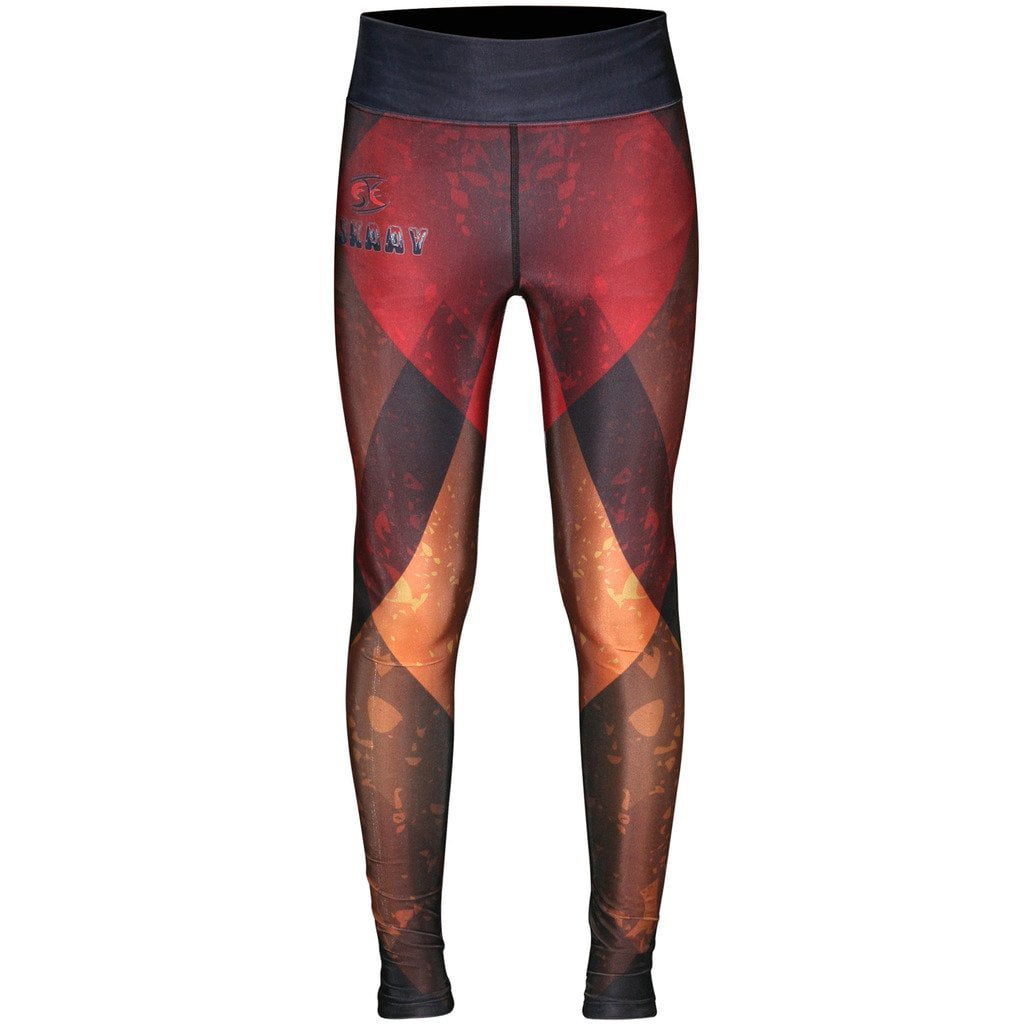 Women's Compression Pants Running Fitness Workout Stretchable Trousers ...