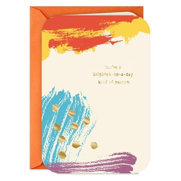 Hallmark Blank and Thank You Cards Assortment, Colored Pencils (50 Flat ...