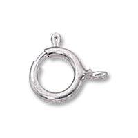 Spring Ring Clasp 7mm w/Open Ring Sterling Silver (1-Pc) - Walmart.com