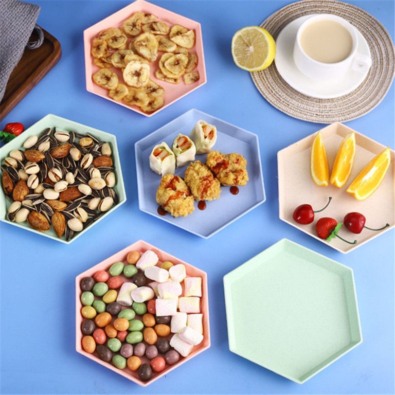 Hexagon Shaped Food