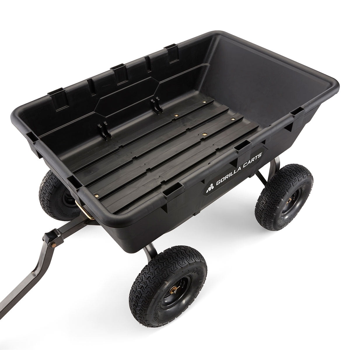 1500 lb Gorilla Carts Heavy Duty Poly Yard Dump Utility Cart - Black in Nepal at NPR 67094 ...