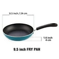 Cook N Home Nonstick Saute Skillet Fry Pan, 9.5 Inch Kitchen Non-stick ...