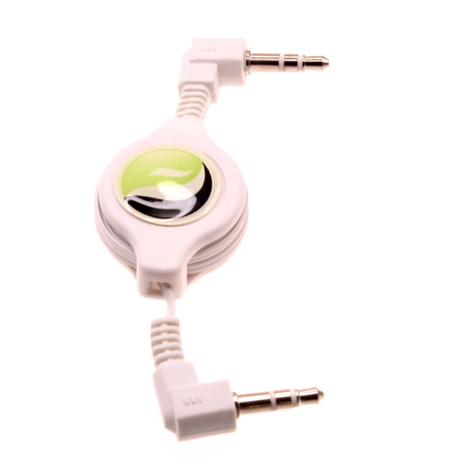 Retractable Aux Cable 3.5mm Adapter Car Stereo Aux-in Audio Cord ...