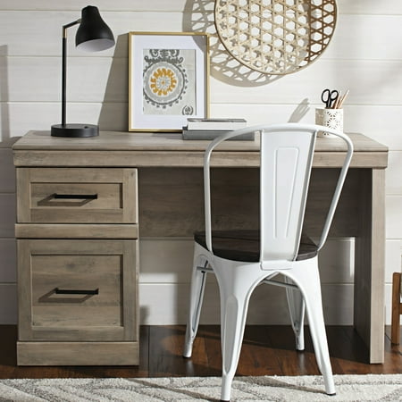 Better Homes & Gardens Glendale Transitional Desk, Rustic Gray Finish ...