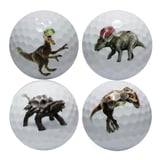 Dinosaur Golf Balls – 12 Pack – Prehistoric Fun Set by GBM Golf ...