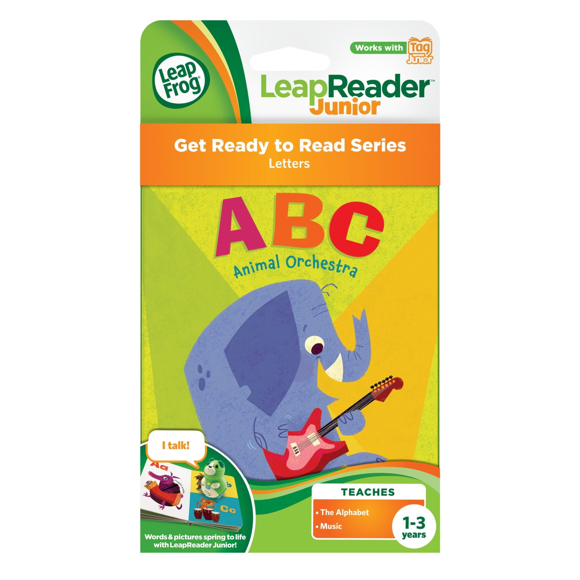LeapFrog LeapReader Junior Book: ABC Animal Orchestra (works with Tag)