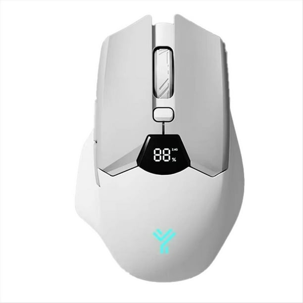 Ratón Inalámbrico Bluetooth, Pantalla Inteligente, Botón de Silencio de ...