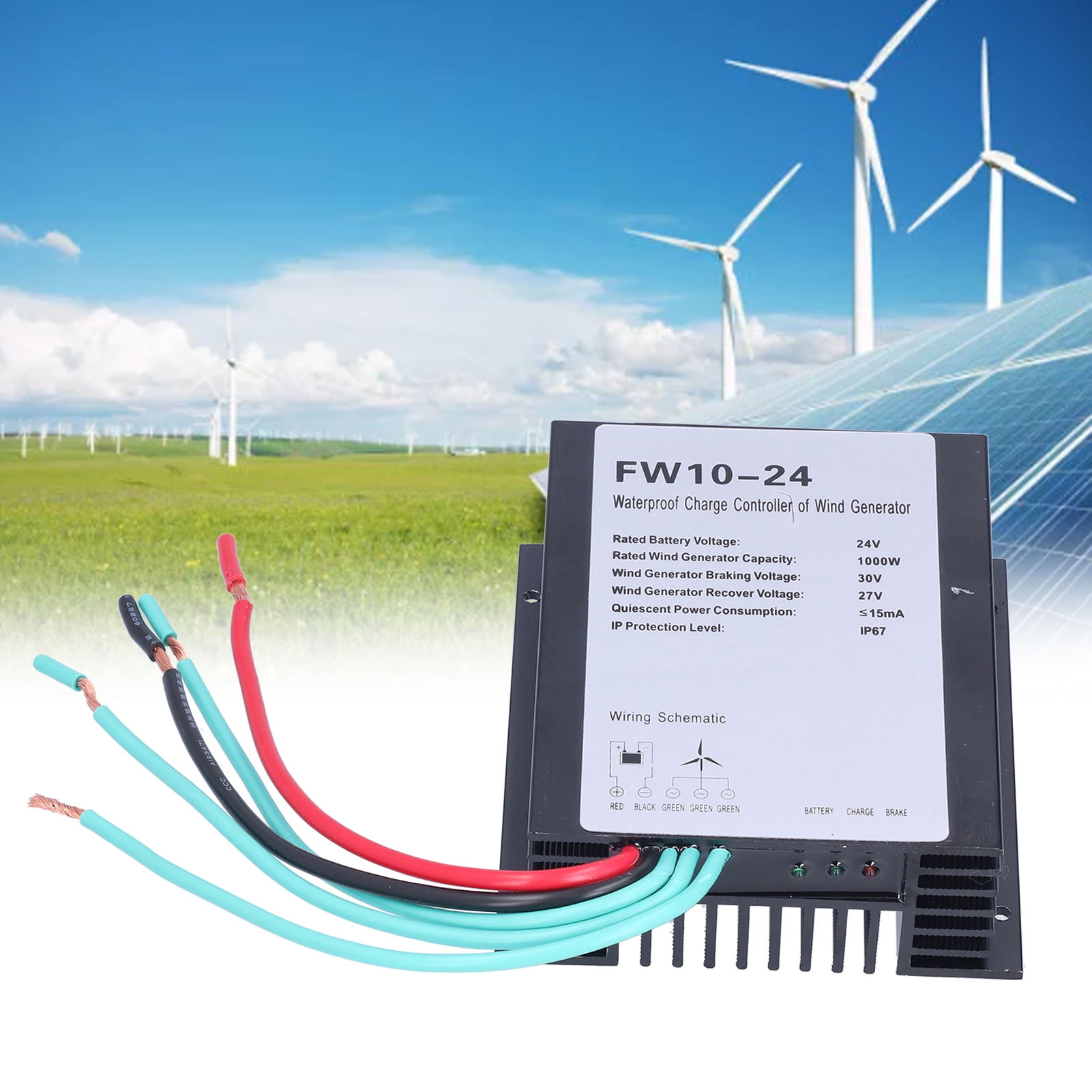 Buy LYUMO Wind Turbine Generator Controller Waterproof Power Generation ...