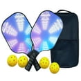 Ababeny Pickleball Paddles Set of 2, USAPA Approved Fiberglass Surface ...