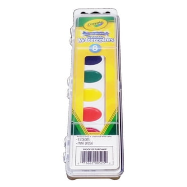 Crayola Washable Watercolor Set, 16-Colors - Walmart.com