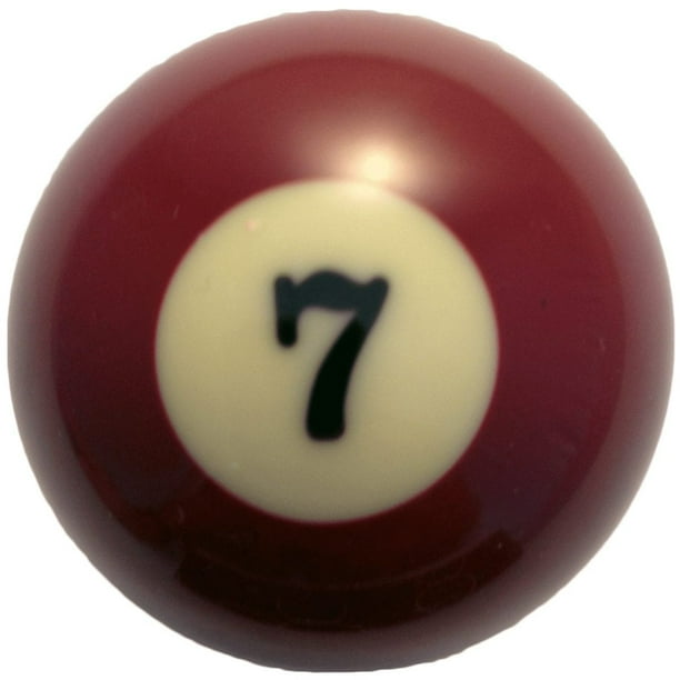 Classic Plus Premium Poly Resin Replacement #7 Billiard Ball - Walmart.com