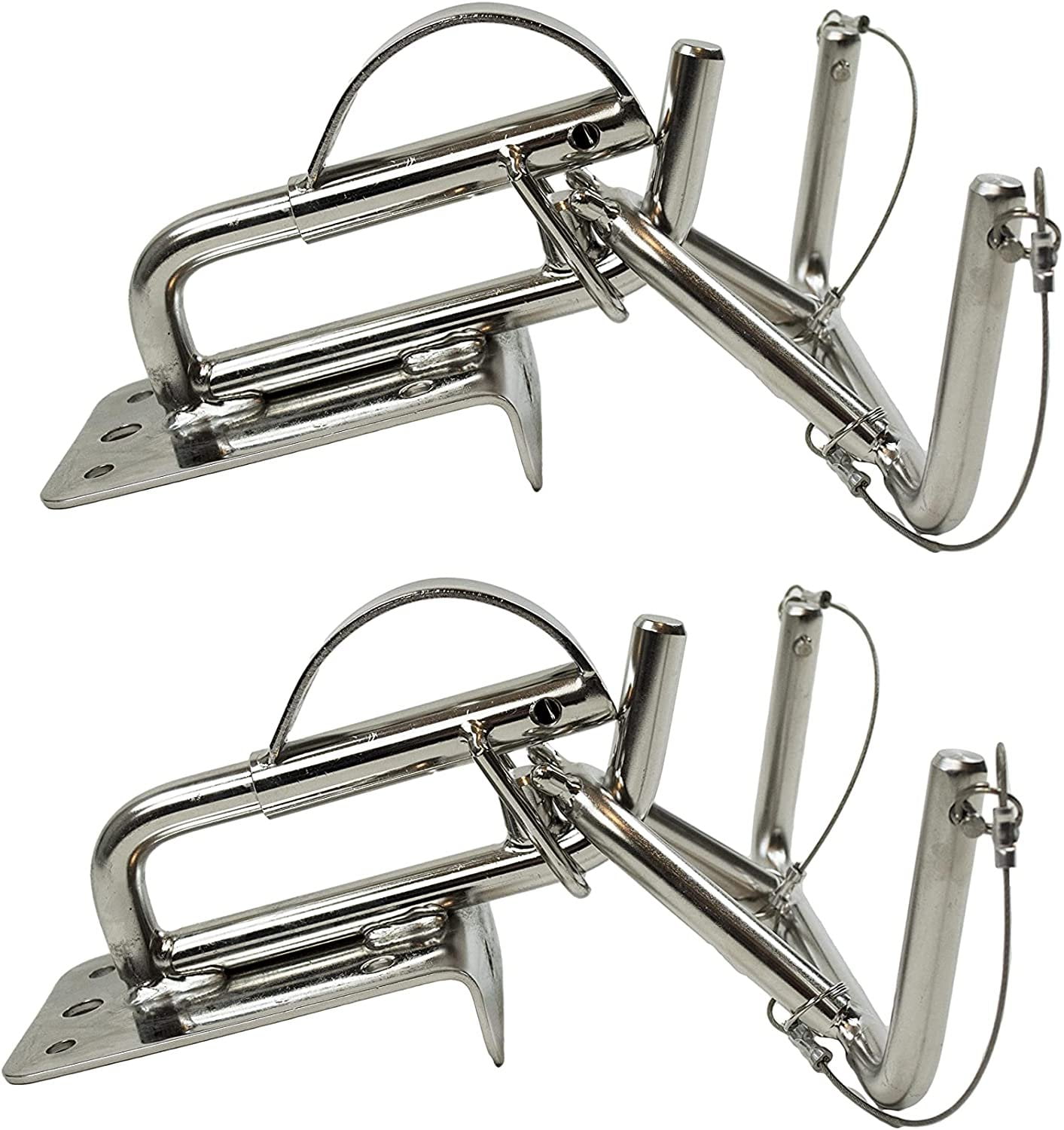 Marine City 316 Stainless Steel Snap Insta-Lock Quick Davits for ...