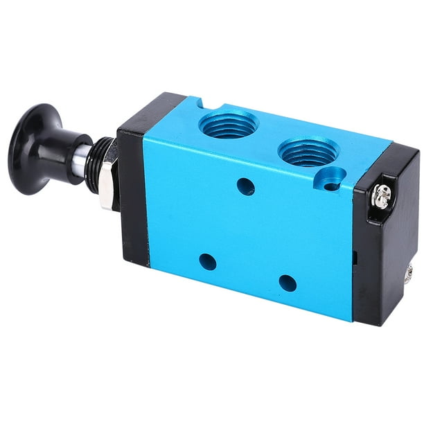 Pneumatic Valve,Hand Control Push Valve Position Way Hand Control Valve ...