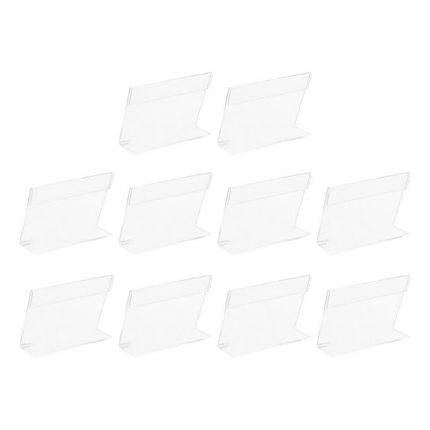 10Pcs Price Display Holder Price Tag Holders Board Price Tag Stands ...