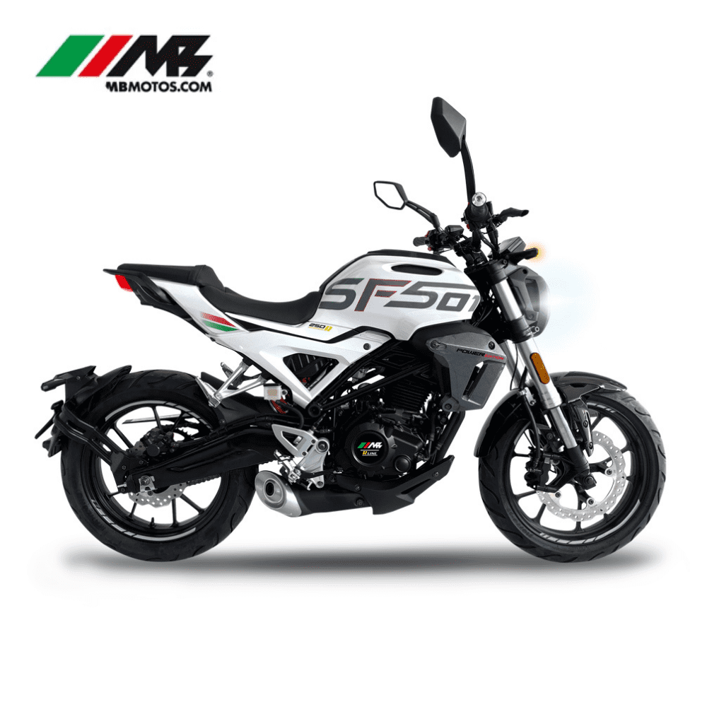 Motocicleta Deportiva MB MOTOS SF 501 250R Blanco 2025 | Bodega Aurrera ...