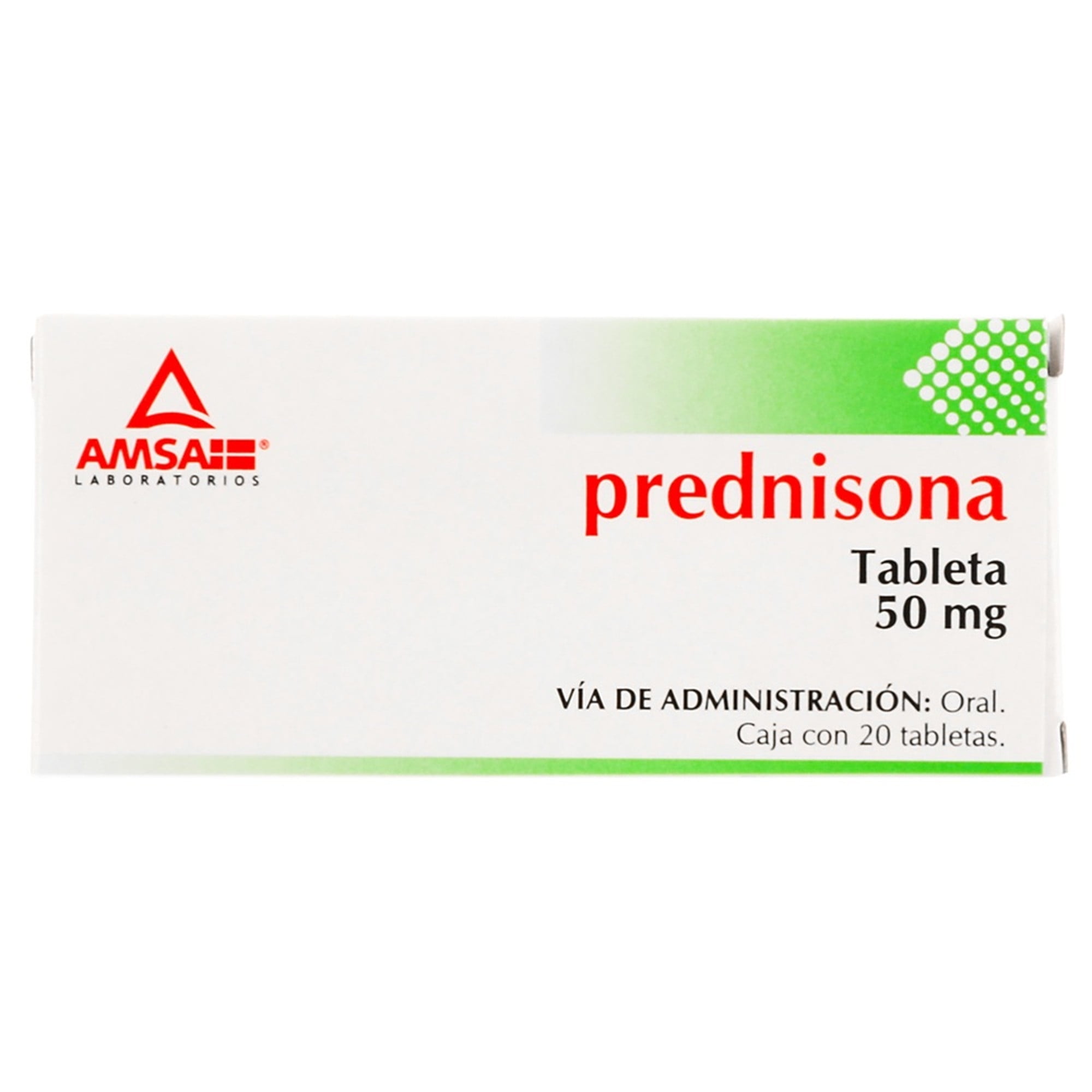 Prednisona 50 mg 20 Tab | Walmart en línea