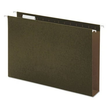 Staples Standard Green Legal-Size Hanging File Folders, 25/Box ...