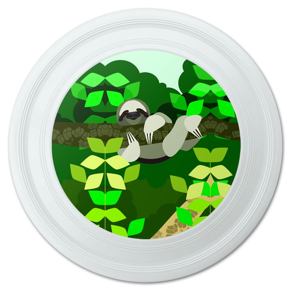 Geometric Sloth Novelty 9" Flying Disc - Walmart.com