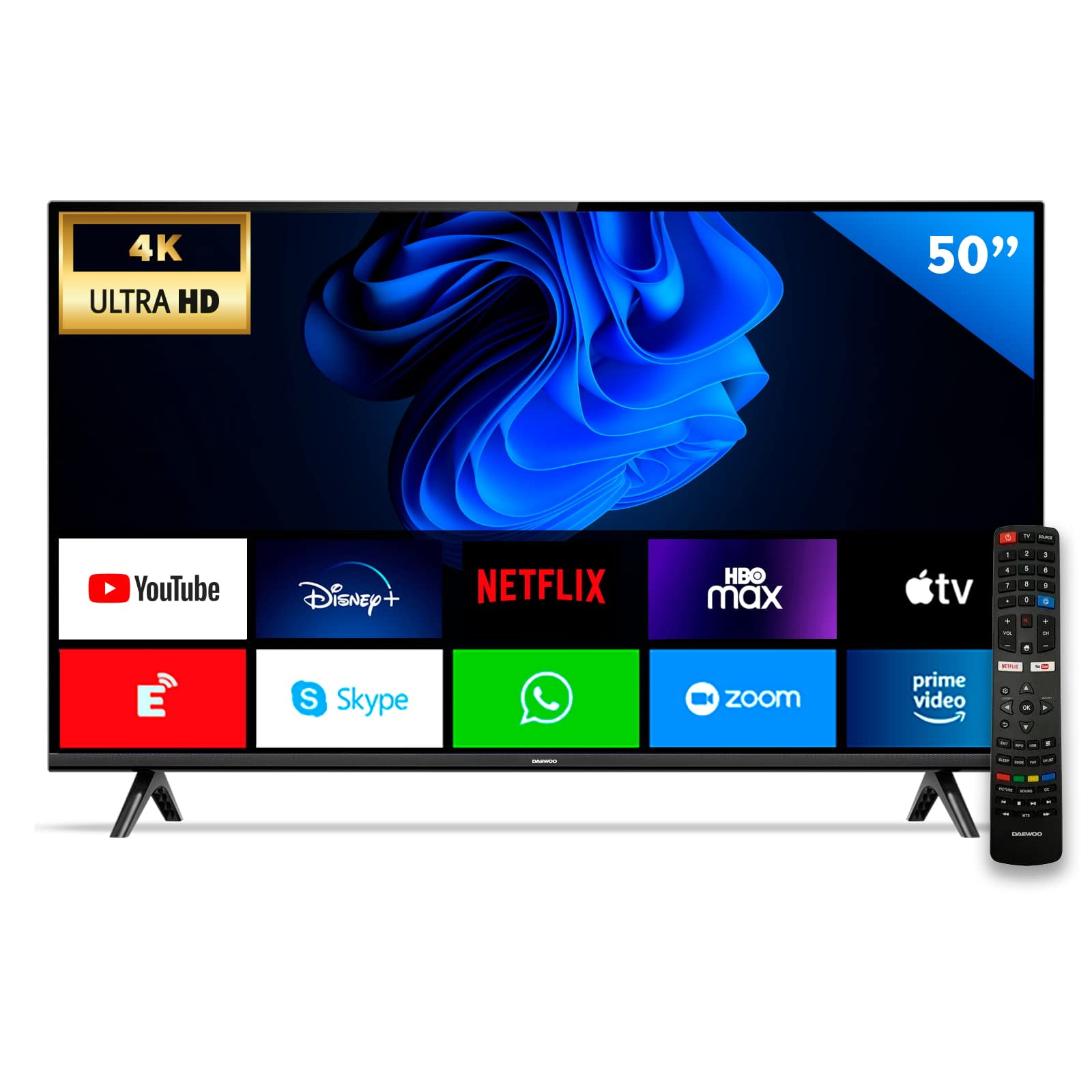 Smart TV Daewoo 50 Pulgadas UHD 4K Pantalla ROKU DAW50UR | Bodega ...