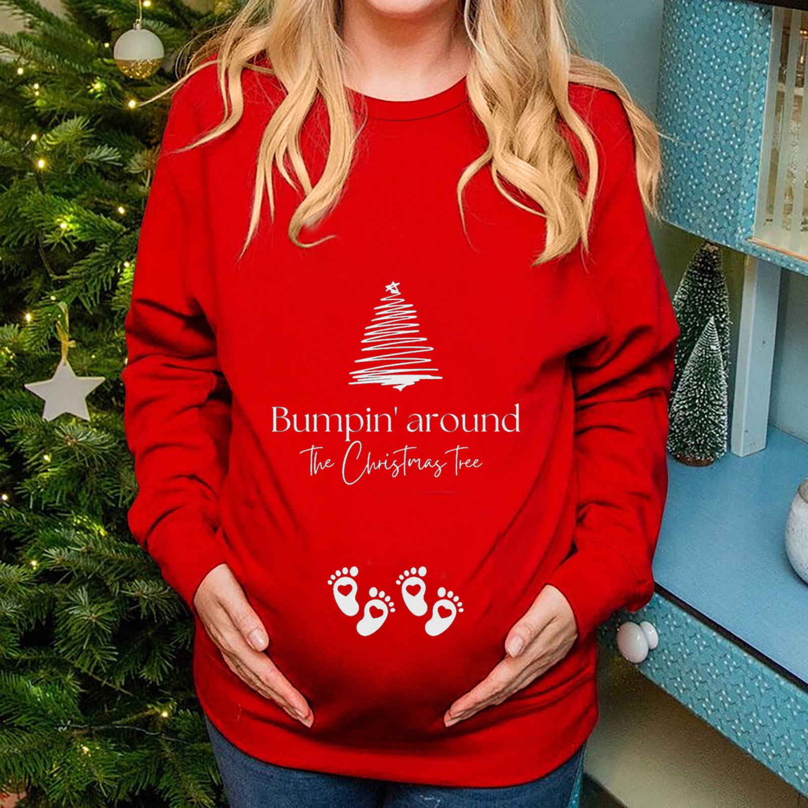 Click here for Jienlioq Women Long Sleeve Christmas Tops Womens R... prices