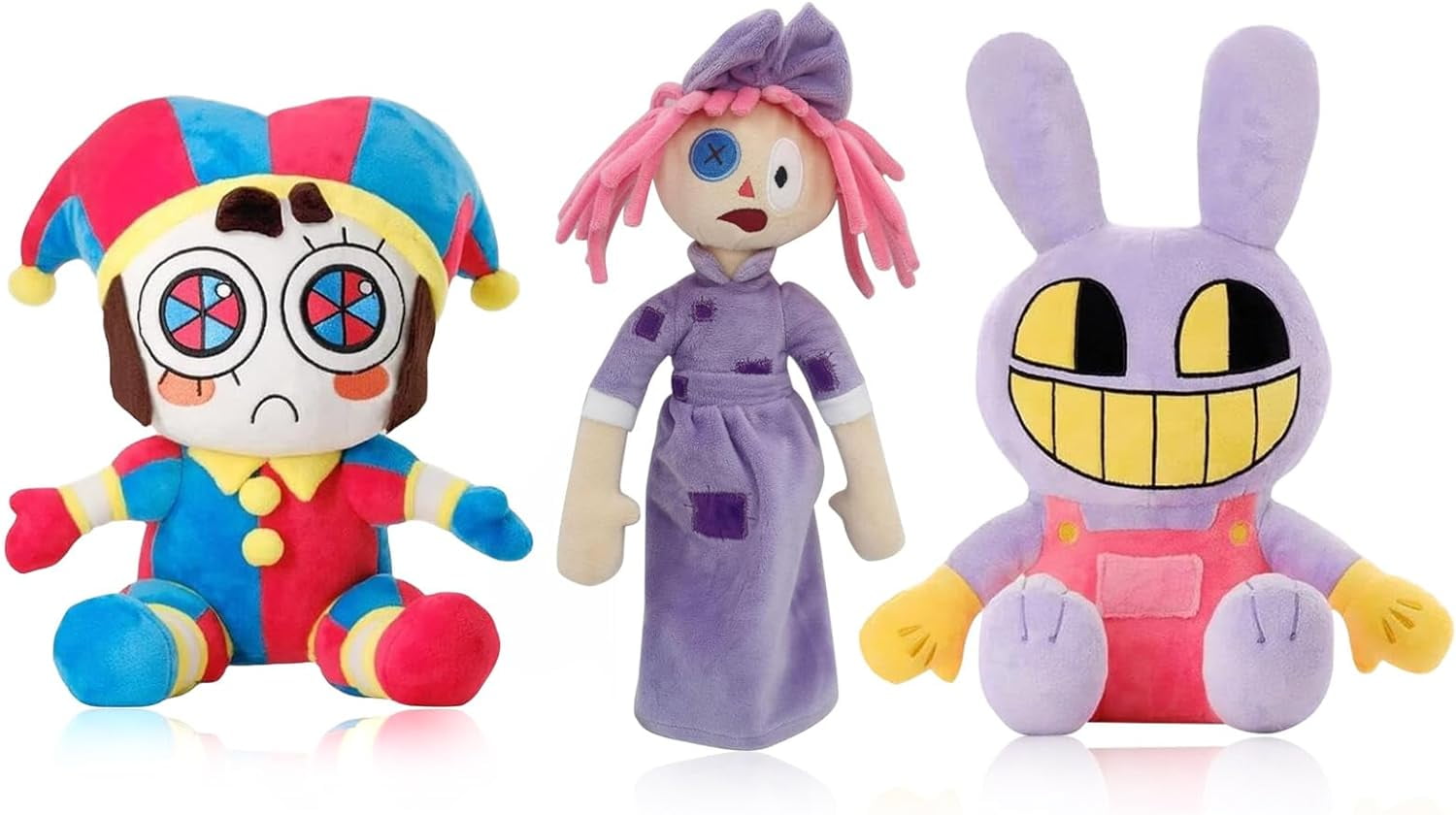 The Digital Circus Plush Doll,Cute Cartoon Rabbit Stuffed Animal ...