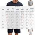Kakii Men's 2 Piece Set Summer Outfits Casual Geometric Texture Short ...