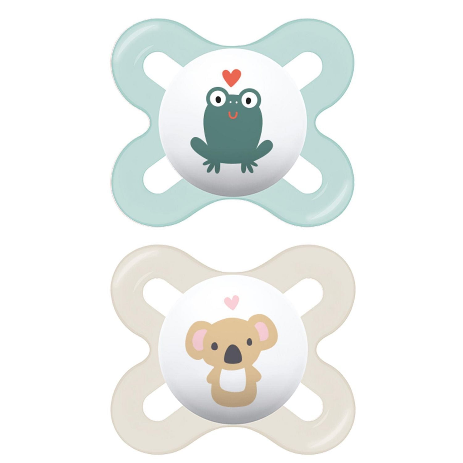 Click here for Mam Start Pacifiers - Pack Of 2  Assorted Colours prices