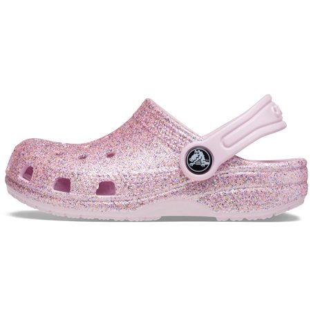 Crocs Classic Glitter Clogs (Toddler), Pink Rainbow Glitter, 8 Toddler | Walmart Canada