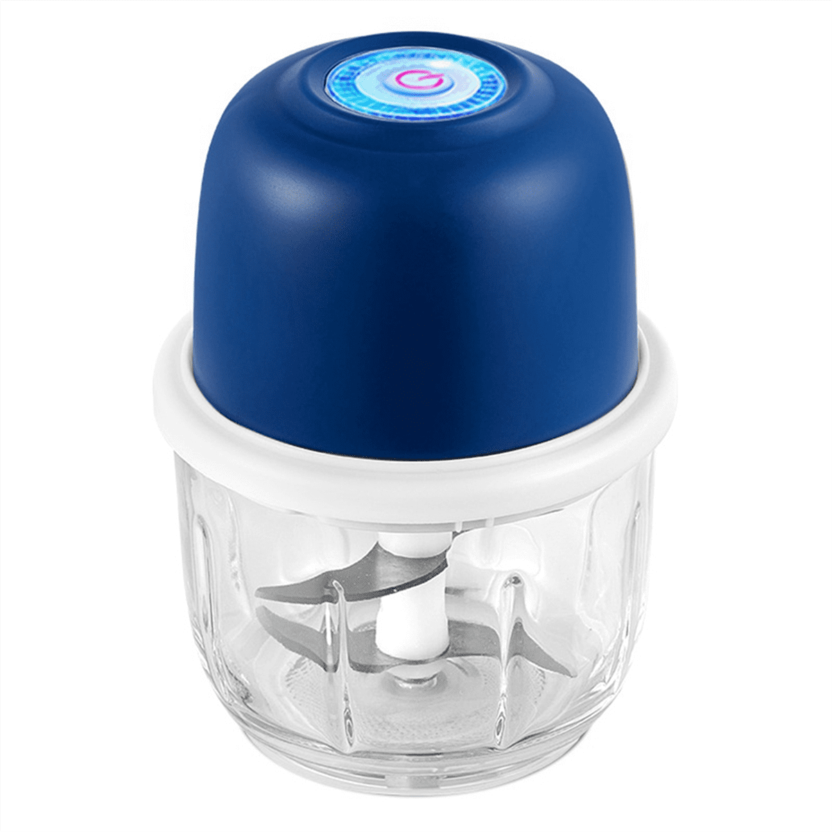 Garlic Chopper Portable Food Processor, Mini Food Chopper Onion Chopper ...
