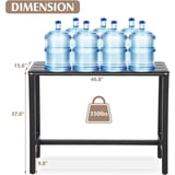 "Outdoor High Dining Counter Bar Table, Adjustable 47"" Rectangle for ...
