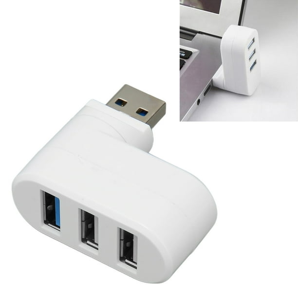 Hub USB Giratorio ANGGREK Rotación De 180 Grados 90 Grados 3 Puertos USB ABS | Bodega Aurrera en ...
