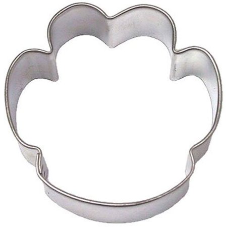 Paw Print Tin Cookie Cutter 2.25 Inch – Made in the USA – Foose Cookie ...