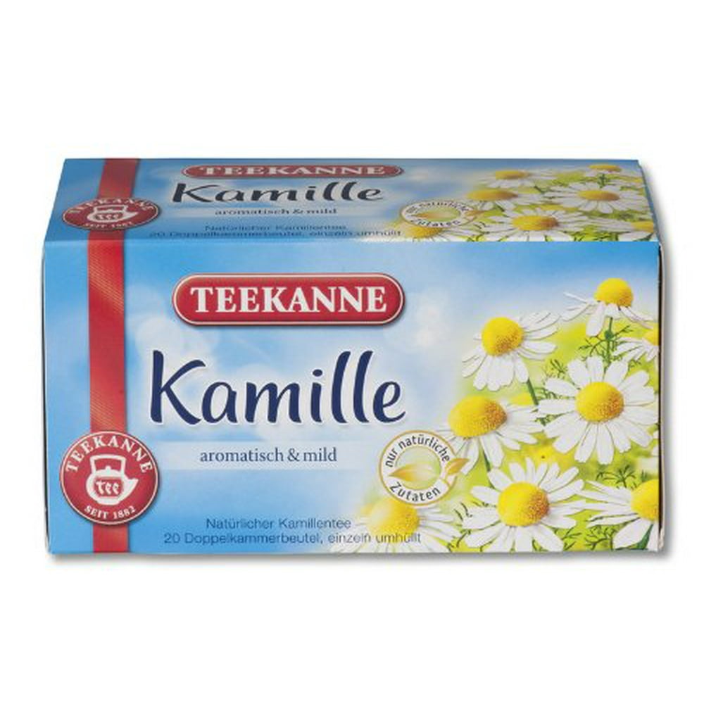 3x Teekanne (Kamille) camomile (each box 20 tea bags) - Walmart.com ...