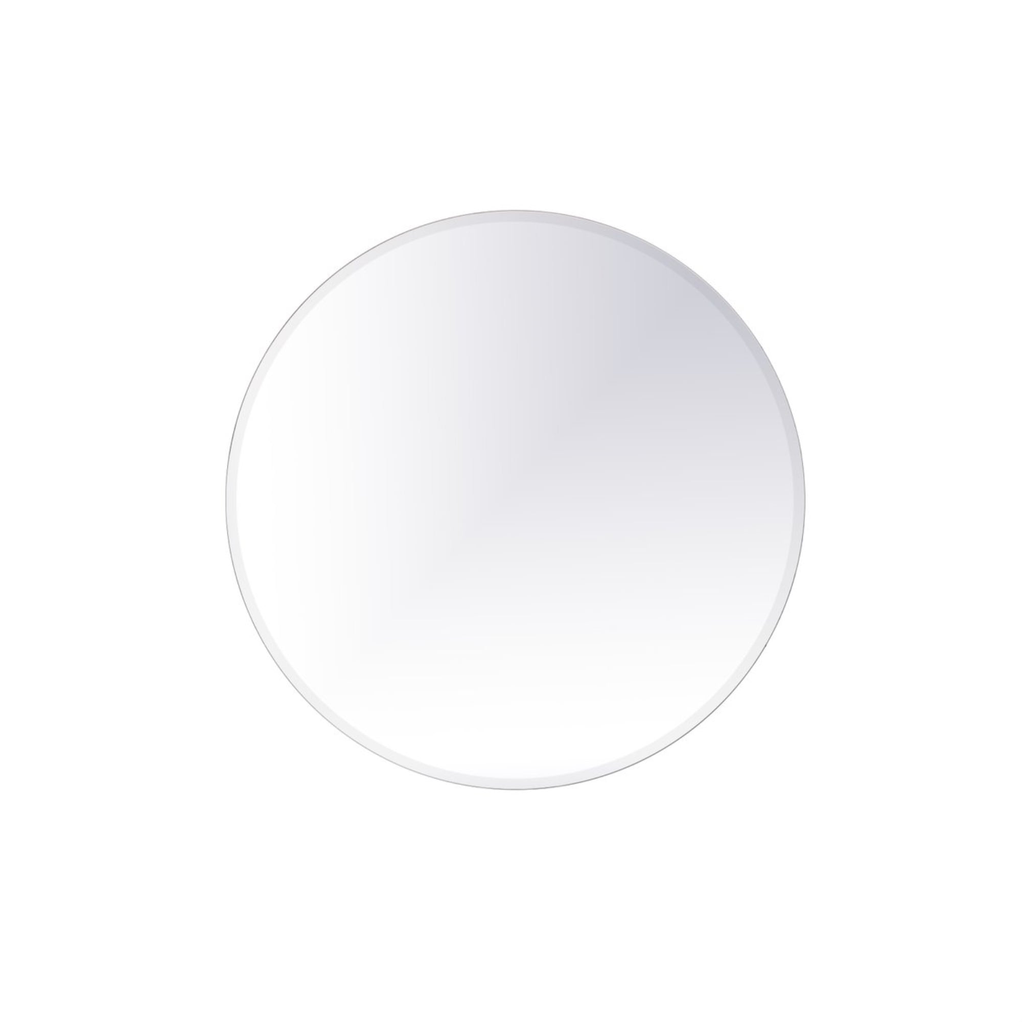 Gracin Round Mirror 42 inch Clear - Walmart.com