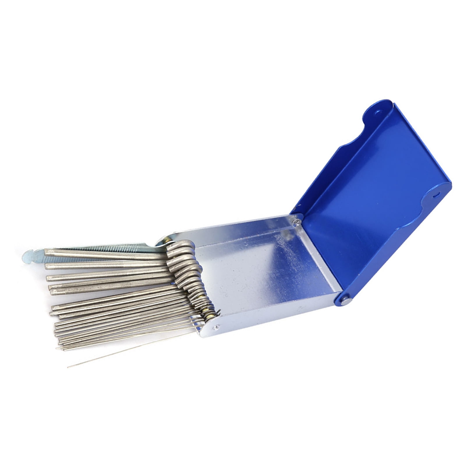 22 Pieces Stainless Steel Gas Welding Nozzle Cleaner File Set for ...
