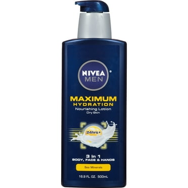 NIVEA MEN Maximum Hydration Body Lotion, 16.9 Fl. Oz. - Walmart.com