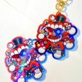 Caine? The Amazing Digital Circus - Colored Acrylic Glitter Keychain 3 ...