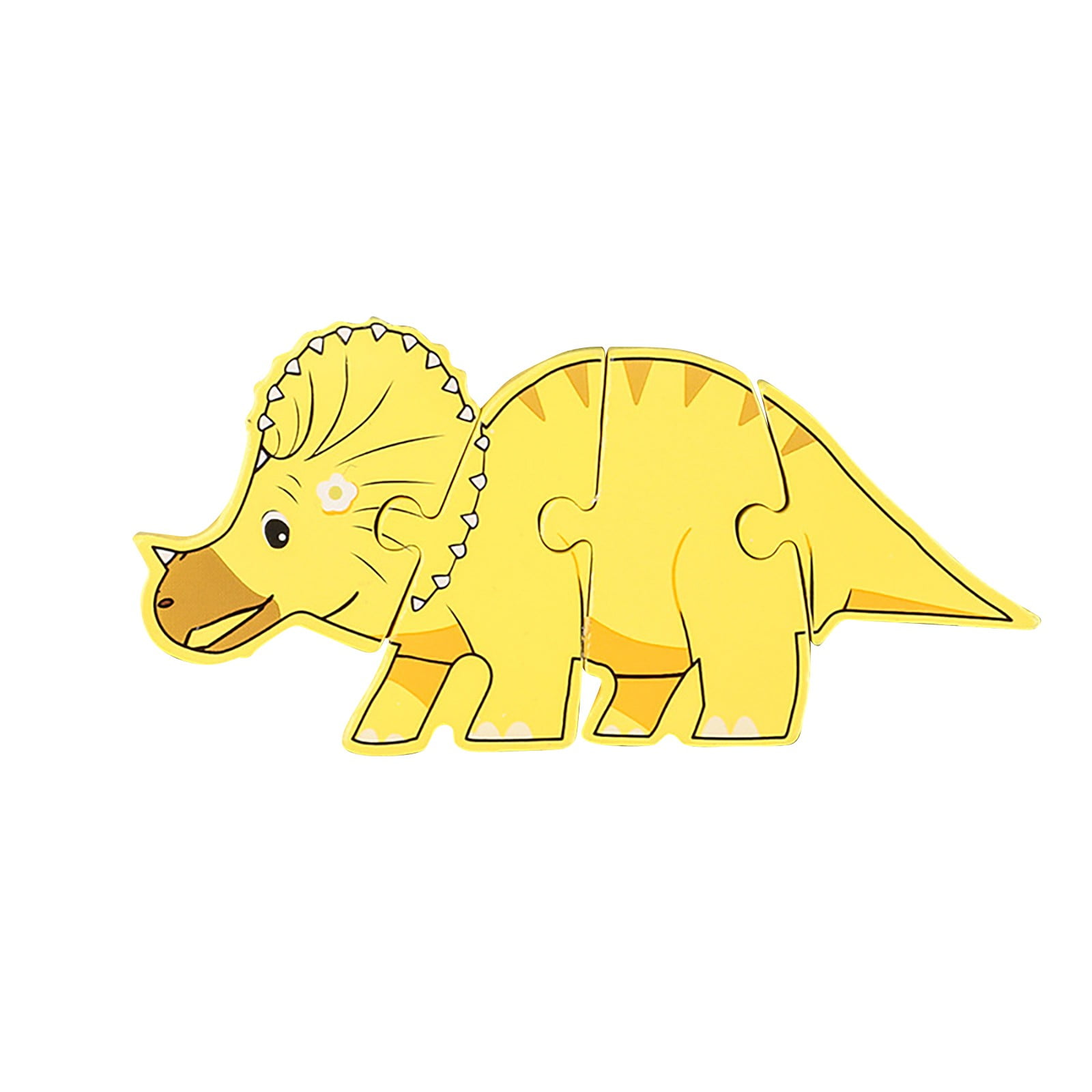 Fridja Wooden 3D Dinosaurs Puzzles Toddlers Animals Puzzles For Kids ...