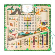 HABA Town Maze Colorful Wooden Magnetic Game For Kids & Preschoolers ...