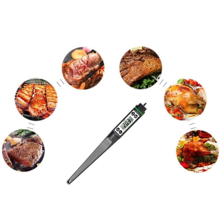 TP500 LCD Digital Food Thermometer -50-350°C Kitchen Pyrometer BBQ ...