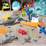 Shop Kid Connection Jumbo Shark Exploration Boat Vehicle Playset, 81 ...